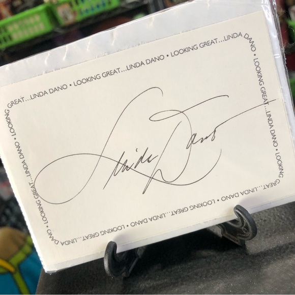 Other | Actress Linda Dano Signed Cut Signature One Life To Live As The ...